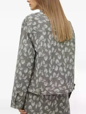 SAMSOE SAMSOE Buttoned Floral Jacket