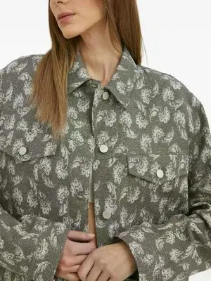 SAMSOE SAMSOE Buttoned Floral Jacket