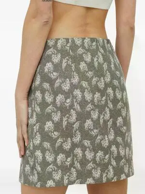 SAMSOE SAMSOE Printed Mini Skirt