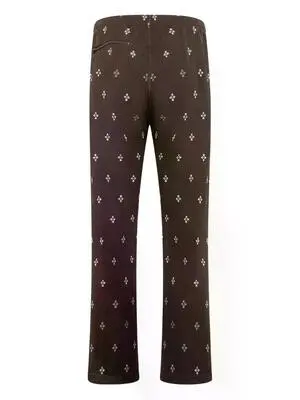 Needles Jacquard-pattern Track Pants