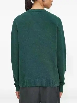 SAMSOE SAMSOE Ribbed Crew-neck Sweater