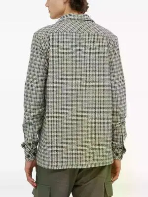 SAMSOE SAMSOE Checked Button Shirt