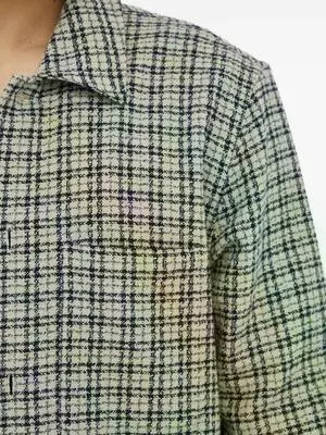 SAMSOE SAMSOE Checked Button Shirt