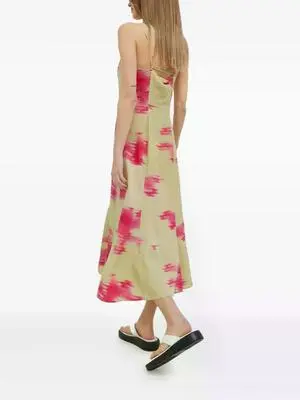 SAMSOE SAMSOE Printed Midi Dress