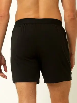 SINGLE STITCH Cotton Modal Boxer 3-pack - Black Gray Navy