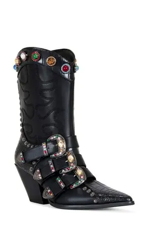 Azalea Wang Embellished Boots For Women