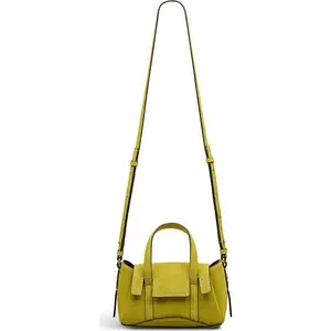 RADLEY The Chancery Suede Satchel Bag - Limoncello