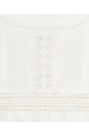 Mango Openwork Cotton T-shirt
