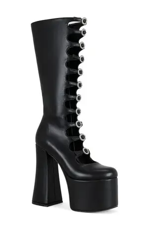 AZALEA WANG Tomlin Platform Boots