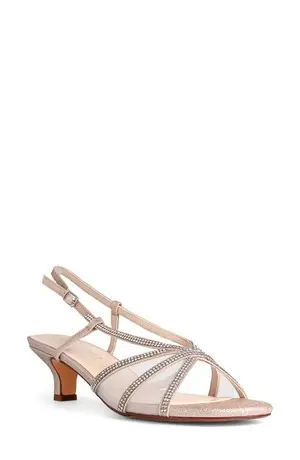 TOUCH UPS Erin Slingback Sandal - Champagne