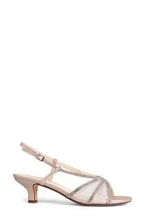 TOUCH UPS Erin Slingback Sandal - Champagne