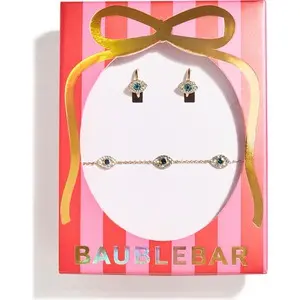 Baublebar Evil Eye Earring And Bracelet Set - Blue