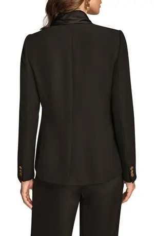 Donna Karan New York Mixed Media Jacket