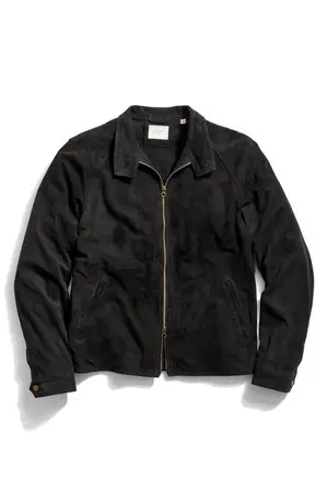 Billy Reid Barracuda Suede Jacket