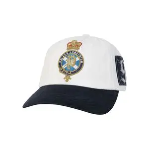 PALACE Union 6-panel Scotland Cap - White
