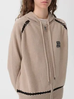ERMANNO FIRENZE Hooded Full Zip Cardigan