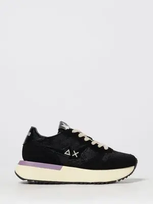 SUN 68 Low Top Sneakers - Black