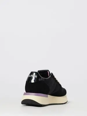 SUN 68 Low Top Sneakers - Black
