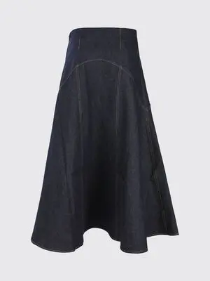 Jacquemus Denim Midi Skirt