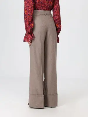 Malìparmi Wide Leg Trousers - Dove Grey