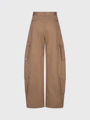 MSGM Wide Leg Pants - Brown