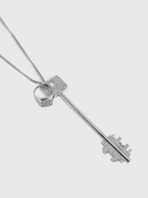 Rabanne Embellished Key Pendant Necklace