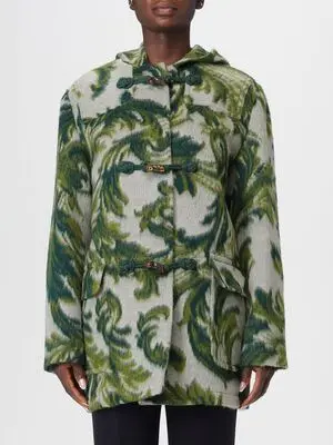 Etro Printed Coat - Grey