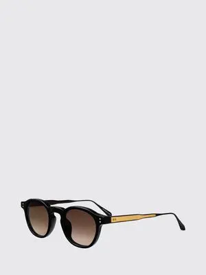 Linda Farrow Oval Sunglasses - Black