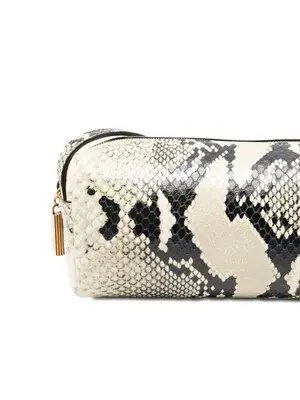 Khaite Kye Mini Leather Crossbody Bag - Beige