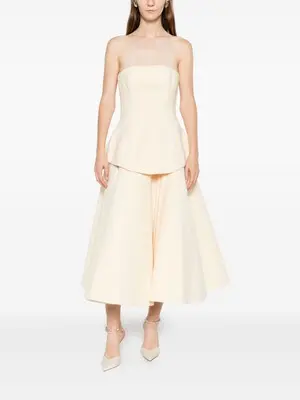 Solace London Ada Maxi Dress - White