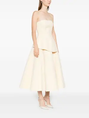 Solace London Ada Maxi Dress - White