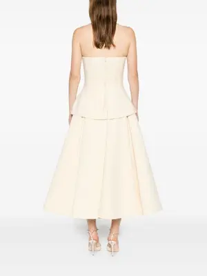 Solace London Ada Maxi Dress - White