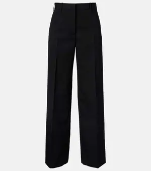 JIL SANDER Low-rise Straight Wool Trousers