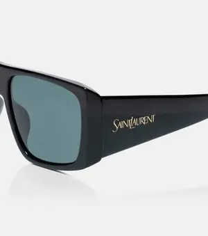 Saint Laurent Sl 832 Flat-top Sunglasses - Black