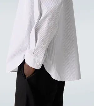 Studio Nicholson X Aaron Levine Nick Striped Cotton Shirt