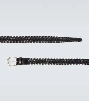 Studio Nicholson X Aaron Levine Braided Leather Belt