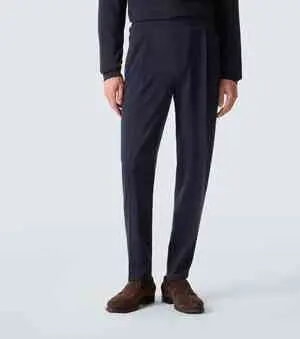 Zegna Pleated Straight Trousers