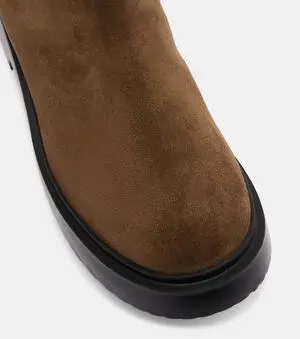Proenza Schouler Bank Suede Knee-high Boots