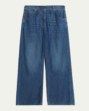 Women's Brunello Cucinelli Blue Bottoms