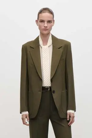 Victoria Beckham Katherine Jacket - Green