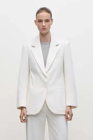Victoria Beckham Katherine Jacket - Ivory