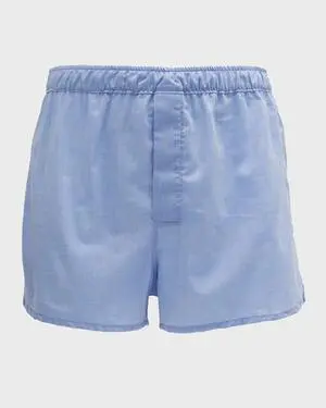 Derek Rose Apos;s Amalfi 1 Modern Fit Boxers - Blue