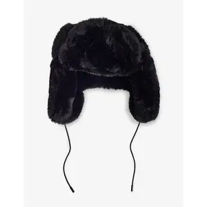 Goldbergh Faux-fur Aviator Hat - 9000 Black