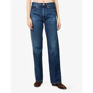 FRAME The Vertical Straight-leg Denim Jeans - Logic
