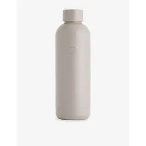 GYMSHARK Branded Stainless Steel Thermal Bottle 500ml - Gs Mushroom Grey