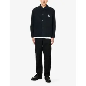 BOUND Embroidered-logo Cotton Chore Jacket