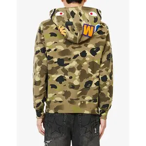 A BATHING APE Gradation Shark Camouflage Cotton Hoody