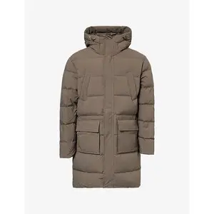 ARNE Hooded Mid-length Puffer Parka