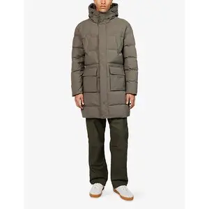 ARNE Hooded Mid-length Puffer Parka