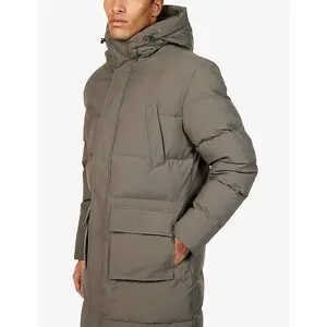 ARNE Hooded Mid-length Puffer Parka